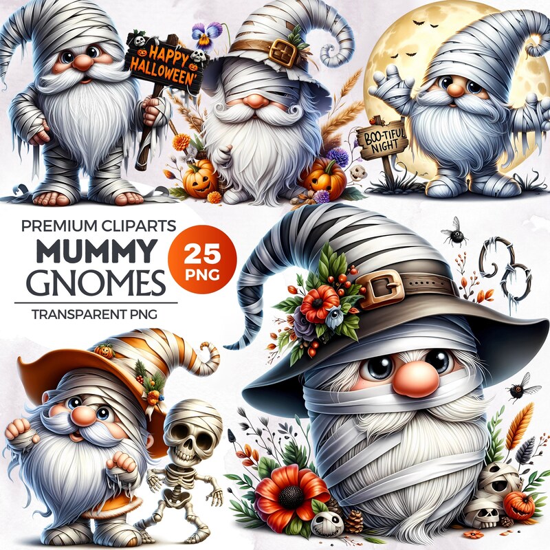 Skeleton Gnomes - Etsy