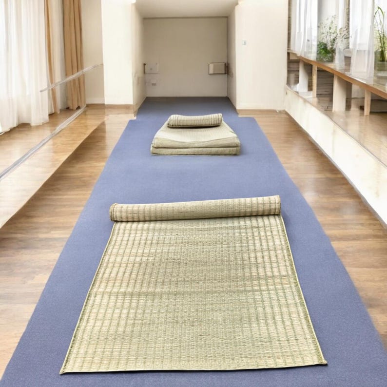 Pure Natural Madurkathi Grass Mat – Handmade Chatai Rug for Home ...