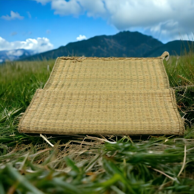 Harmony at Your Feet: Handmade Natural Grass Floor & Yoga Mat Embrace ...