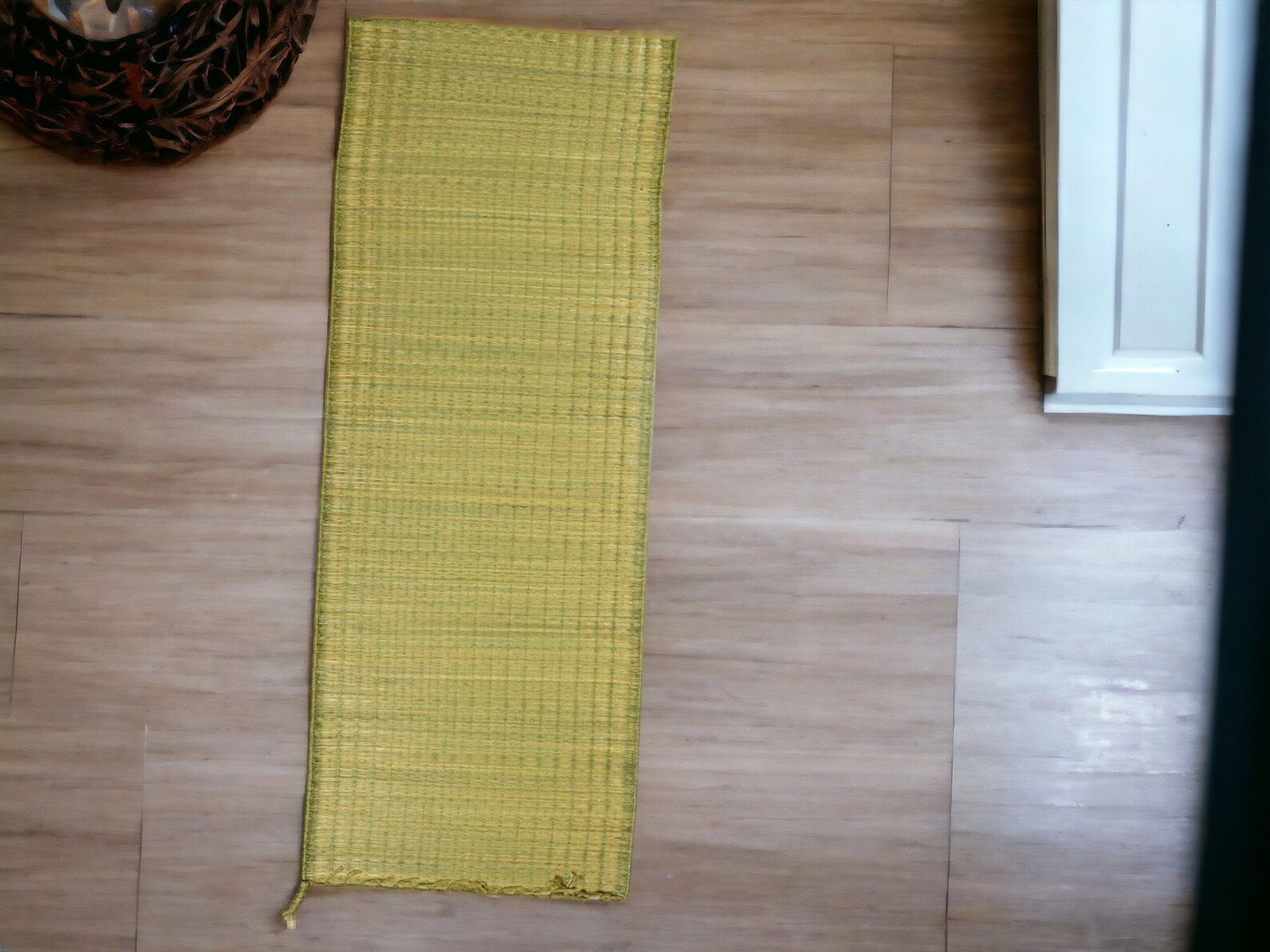 Harmony at Your Feet: Handmade Natural Grass Floor & Yoga Mat Embrace ...