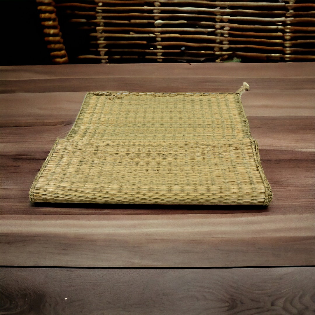 Harmony at Your Feet: Handmade Natural Grass Floor & Yoga Mat Embrace ...