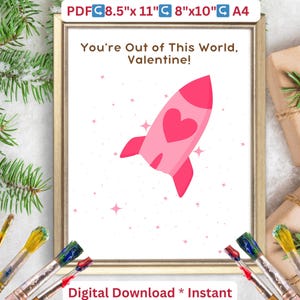 Valentines Day Handprint Craft| I Love You Handprint Art| Class ...
