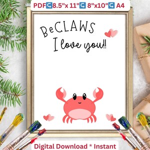 Valentines Day Handprint Craft| I Love You Handprint Art| Class ...