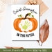 Fall Handprint Art Pumpkin Halloween Handprint Printable Footprint Art ...