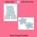 Glitter Letter Patches|pastel Retro Varsity Chenille Letters for ...