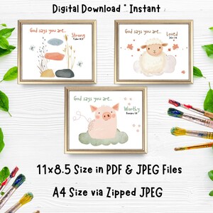 Scripture Handprint Art Craft| Preschool Bible Verse Footprint Craft ...