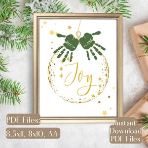 Holiday Handprint Art Bundle, Sunday School Craft Christmas Handprint ...