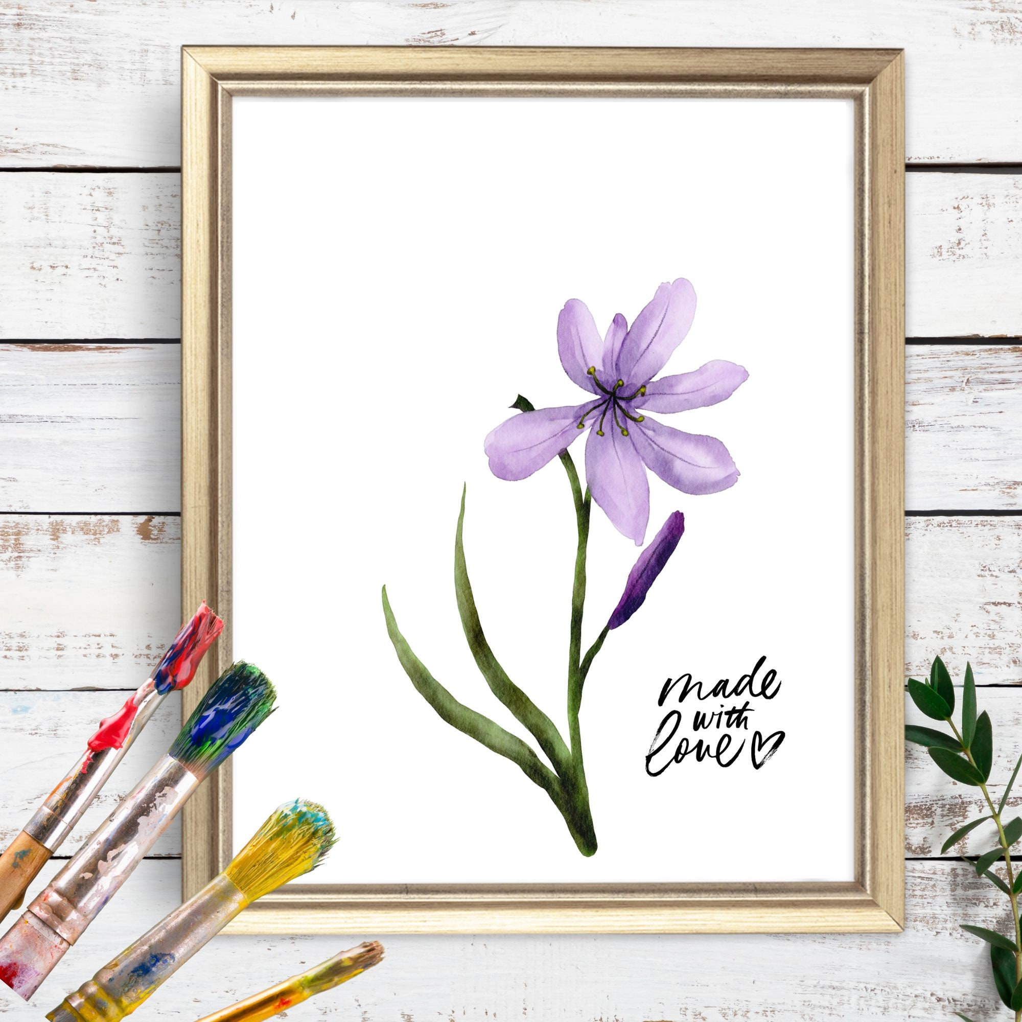 Mother's Day Flower Handprint Craft Floral Bouquet Footprint Sign Kids ...