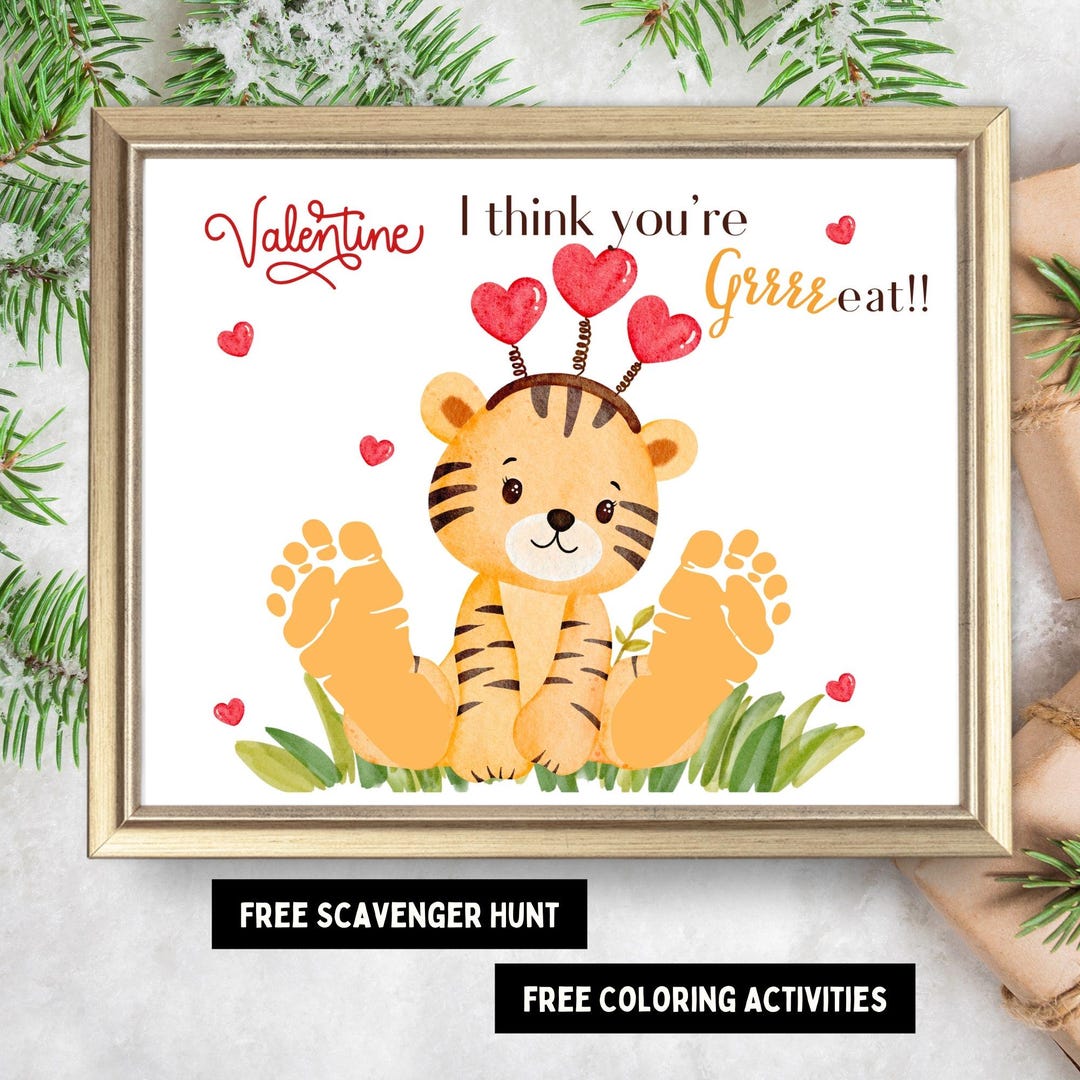 Valentines Day Handprint Craft| Preschool Love Handprint Art| Classroom ...