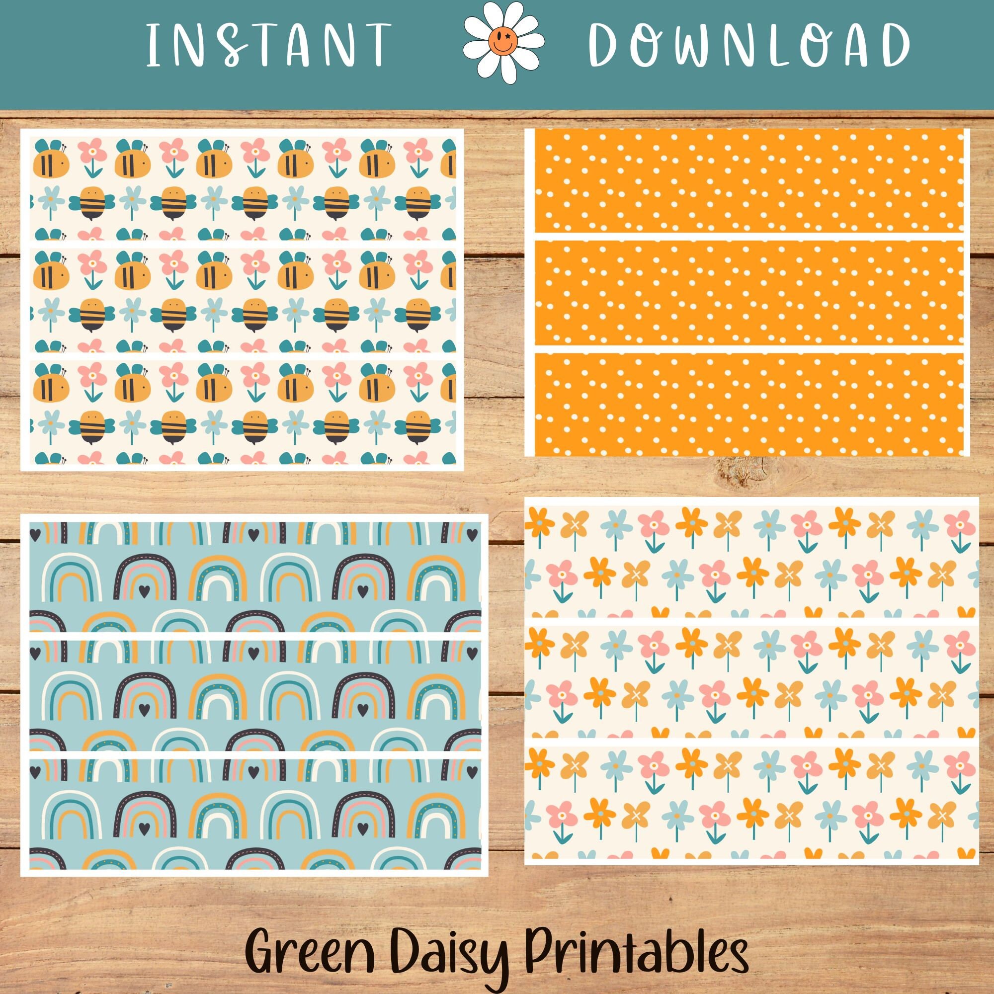 Bumble Bee Bulletin Board Boarders Bee Happy Fall Printable Boarder for ...