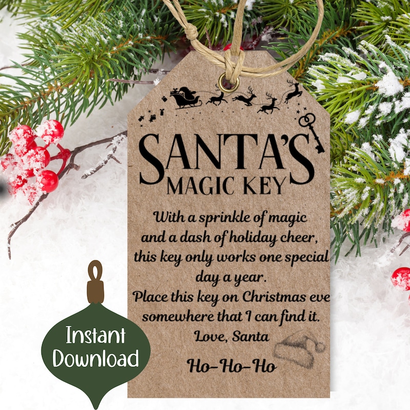 Santas Magic Key - Etsy