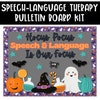 Speech Therapy Room Decor, Bulletin Board Kit, Autumn Leaves Fall ...