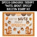 Speech Therapy Bulletin Board, Speech Therapy Room Decor, Succulent ...