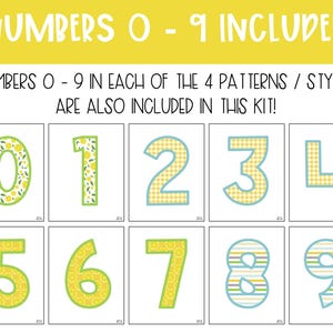 Lemon Bulletin Board Alphabet Letters Summer Classroom Decor Teacher ...