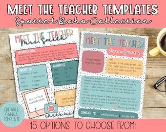 Meet the Teacher Template, Newsletter, Open House, Back to School ...