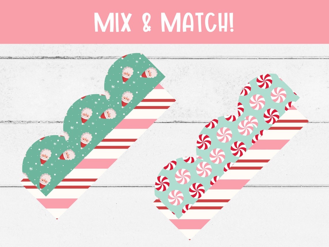 Printable Bulletin Board Border, Christmas Classroom Decor, Holiday ...