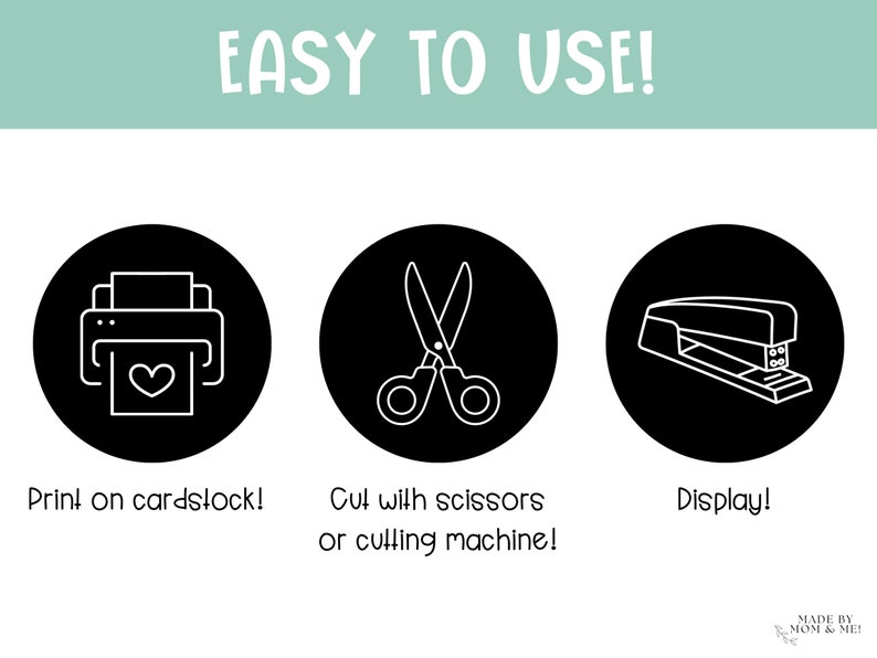 Printable Bulletin Board Border, Christmas Classroom Decor, Holiday ...