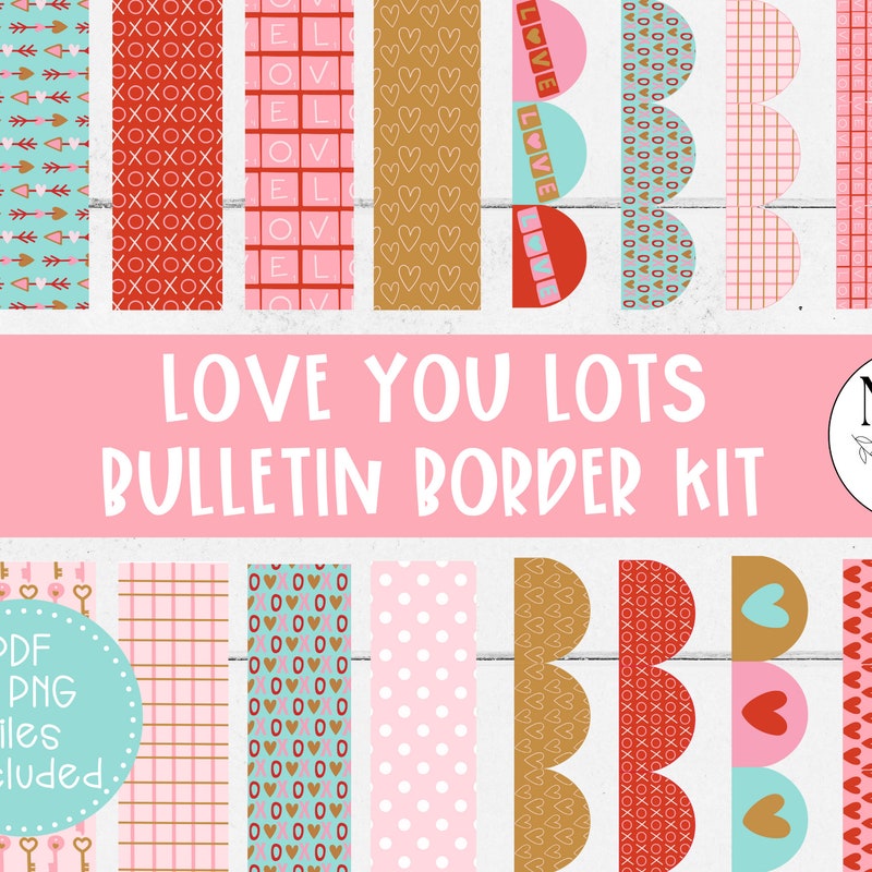 Valentines Day Borders - Etsy