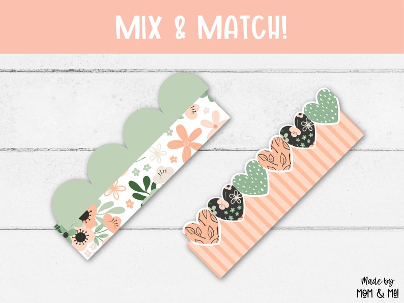 Printable Bulletin Board Borders, Spring Classroom Decor, Spring ...