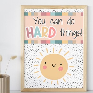 SLP Therapy Office Decor, Speech Therapy Posters, Boho Rainbow ...