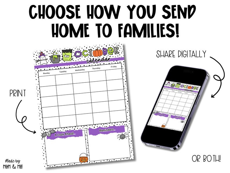 Newsletter Template and Monthly Calendars for the Entire Year ...