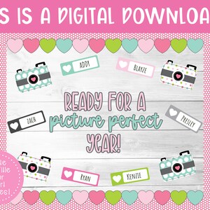 Back to School Bulletin Board, Classroom Decor, Teacher Printable Door ...