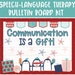 Speech Therapy Room Decor, Christmas Bulletin Board Kit, Speech ...
