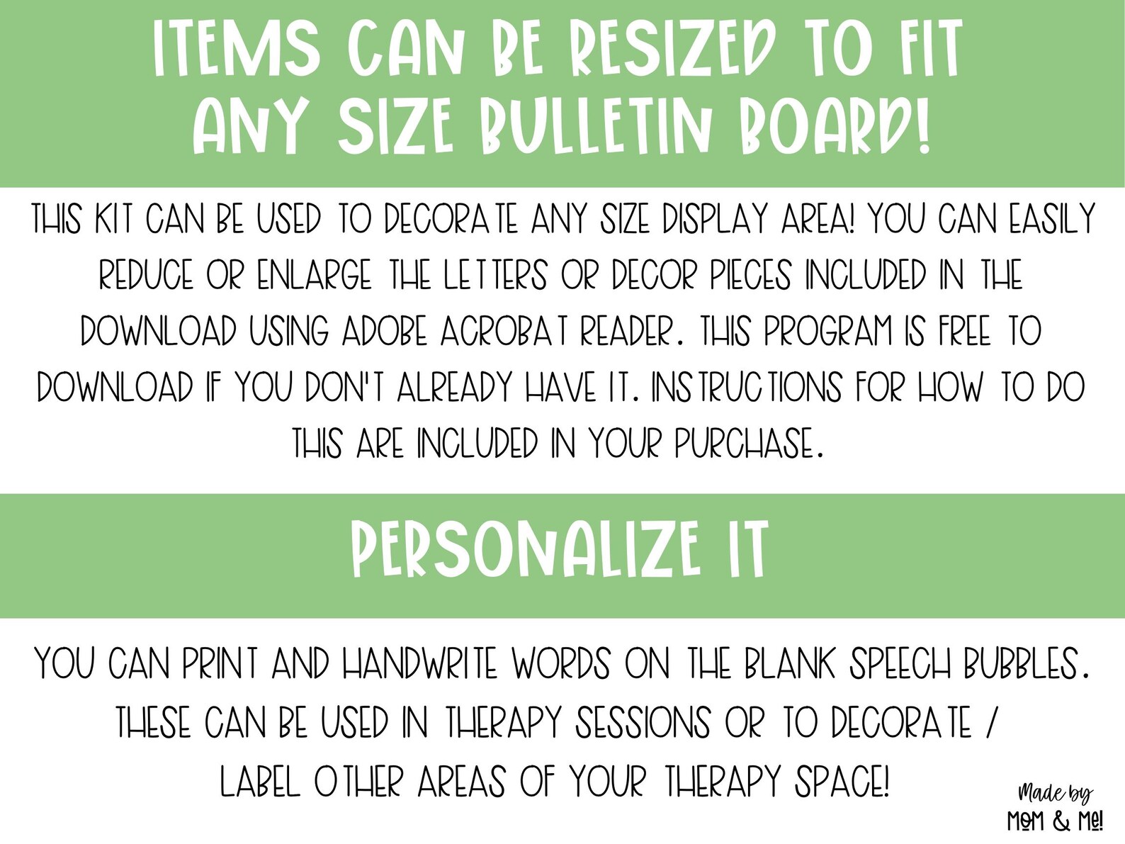 Bulletin Board for Occupational Therapy or Physical Therapy, PTA and ...