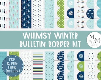 Printable Bulletin Board Borders, Spring Classroom Decor, Spring ...