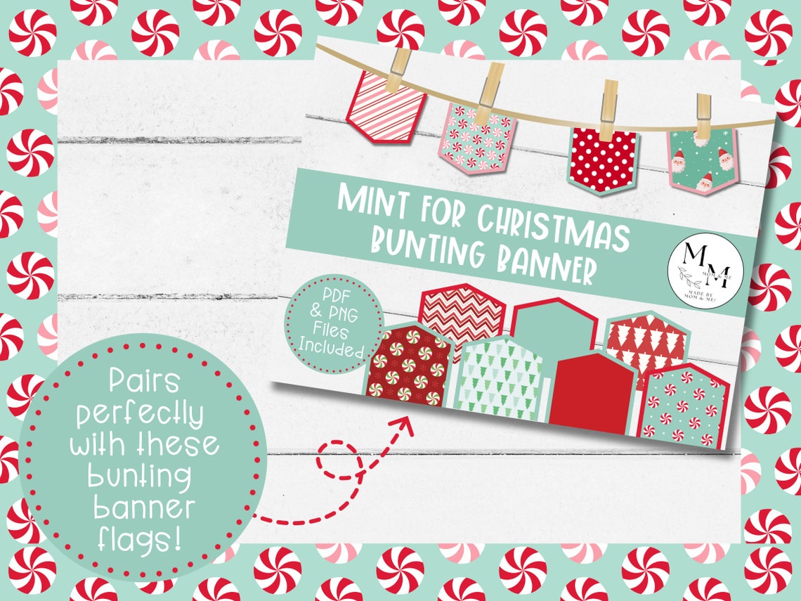 Printable Bulletin Board Border, Christmas Classroom Decor, Holiday ...