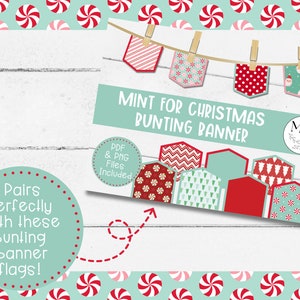 Printable Bulletin Board Border, Christmas Classroom Decor, Holiday ...