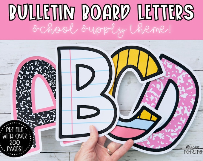Pastel Bulletin Board Border | Cloud | Daisy | Rainbow | Checker - Etsy ...