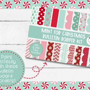 Printable Bulletin Board Letters, Christmas Classroom Decor, Primary ...