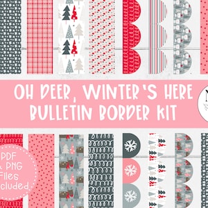 Printable Bulletin Board Borders, Spring Classroom Decor, Spring ...