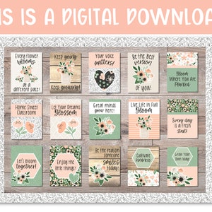 Spring Bulletin Board, Printable Motivational Posters, Teacher Poster ...