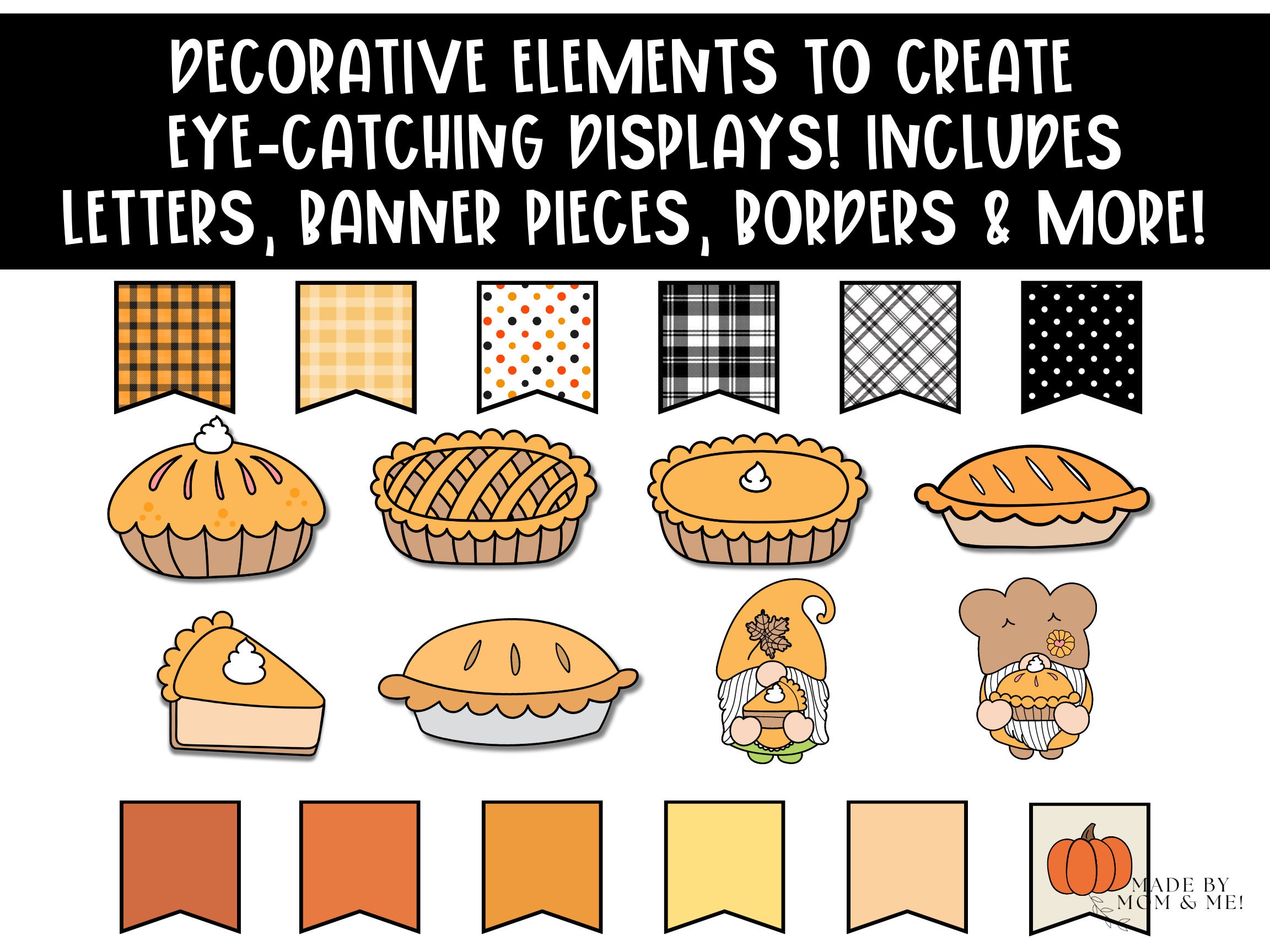 Speech Therapy Room Decor, Thanksgiving Fall Autumn Bulletin Board Kit ...