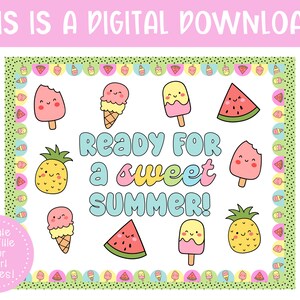 End of the Year Bulletin Board Kit, May Bulletin Board, Countdown to ...