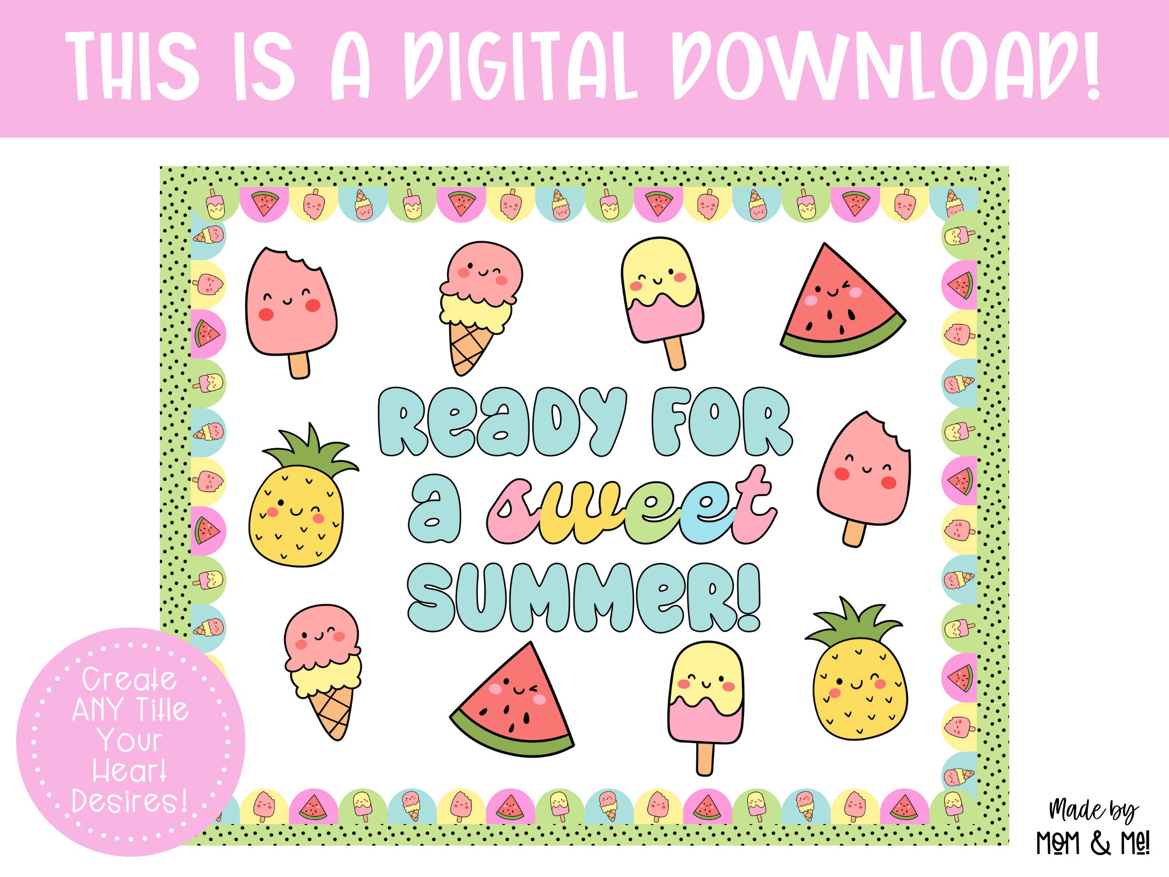 End of the Year Bulletin Board Kit, May Bulletin Board, Countdown to ...