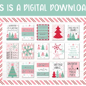 Christmas Classroom Posters, Christmas Classroom Door Decor, Bulletin ...