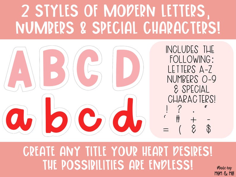 Valentine Printable Bulletin Board, Valentines Day Decor, Seasonal ...