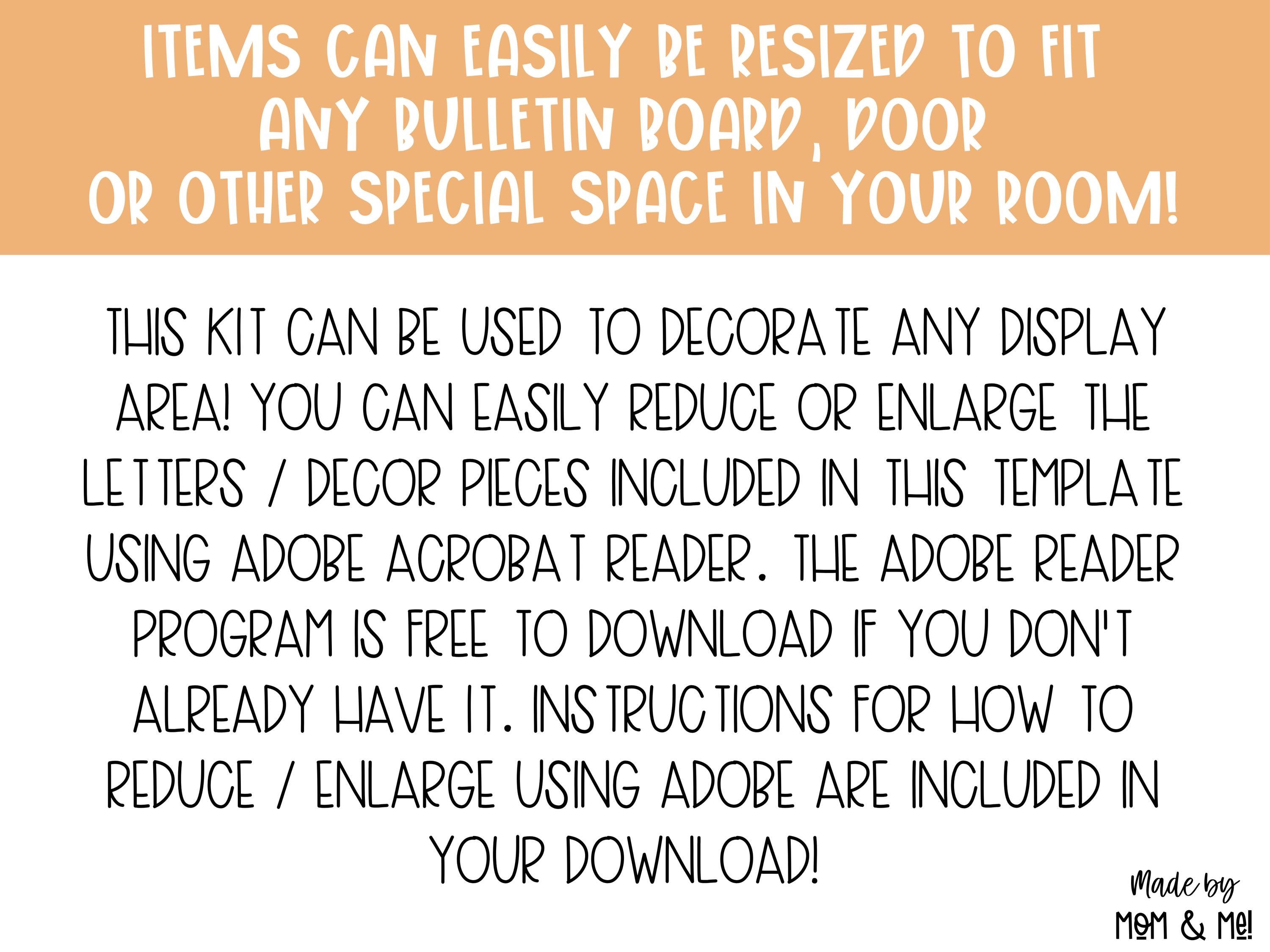 Pastel Halloween Bulletin Board Kit, Spooky Season Classroom Decor ...