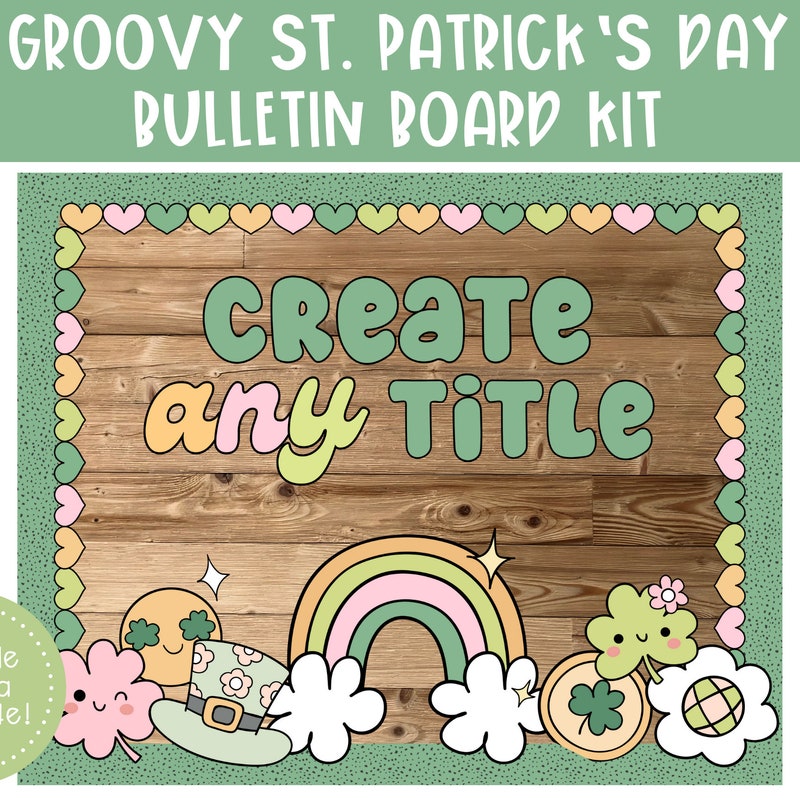 St Patricks Bulletin - Etsy