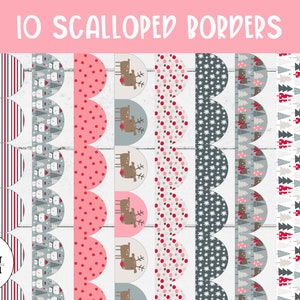 Winter Bulletin Board, Printable Bulletin Board Border, Winter ...