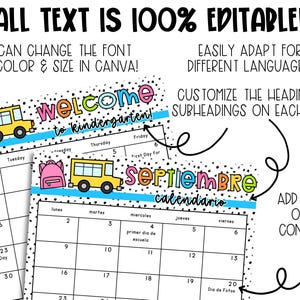 Newsletter Template and Monthly Calendars for the Entire Year ...