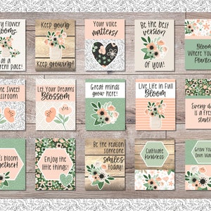 Spring Bulletin Board, Printable Motivational Posters, Teacher Poster ...