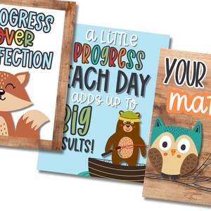 Speech Therapy Room Decor, Camping Theme Bulletin Board Poster, SLP ...