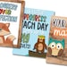 Speech Therapy Room Decor, Camping Theme Bulletin Board Poster, SLP ...