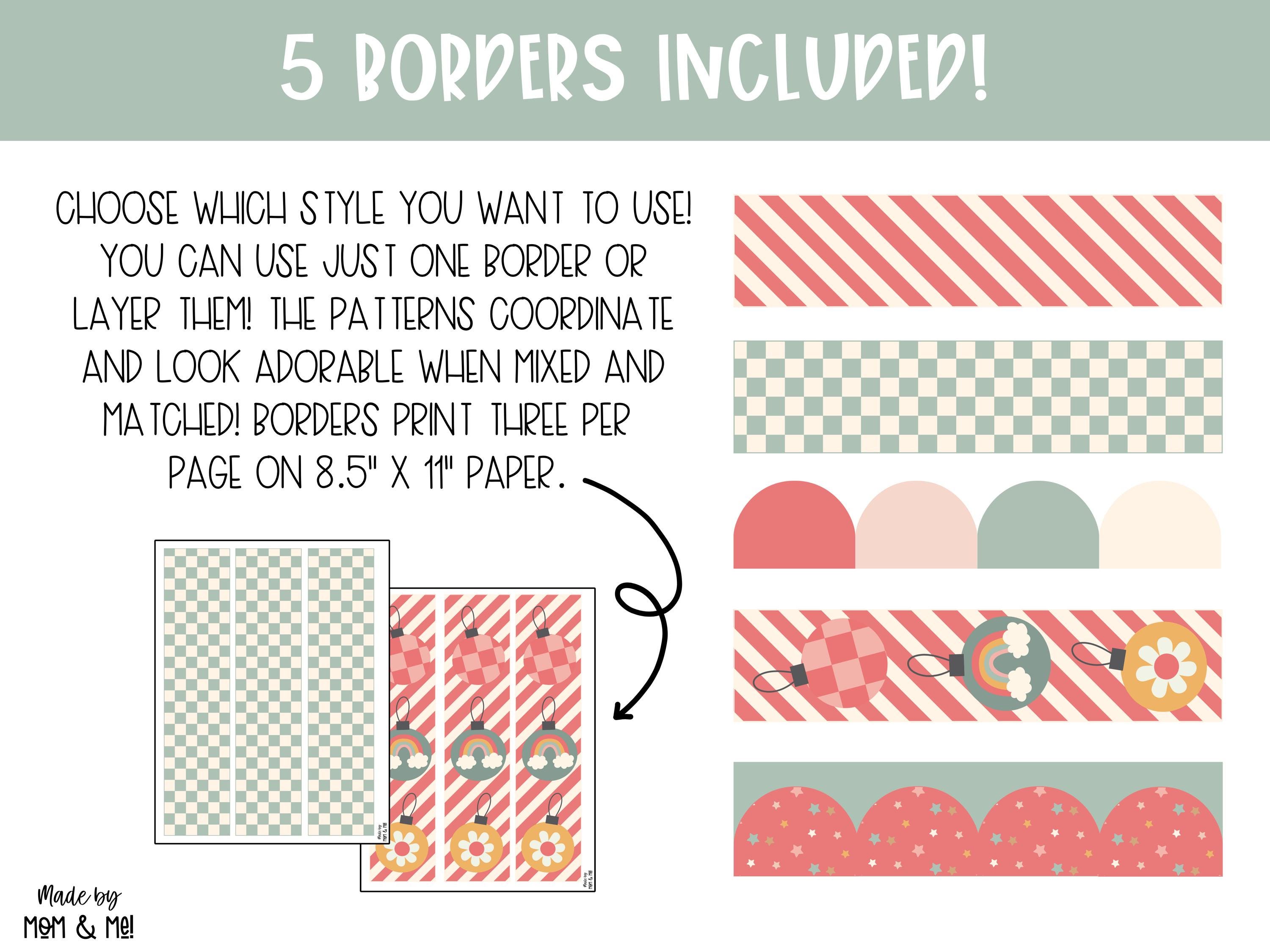 Christmas Bulletin Board Kit, Retro Groovy Classroom Theme, Holiday ...