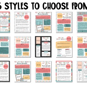 Meet the SLP: Editable Newsletter Template, Welcome Letter, Back to ...
