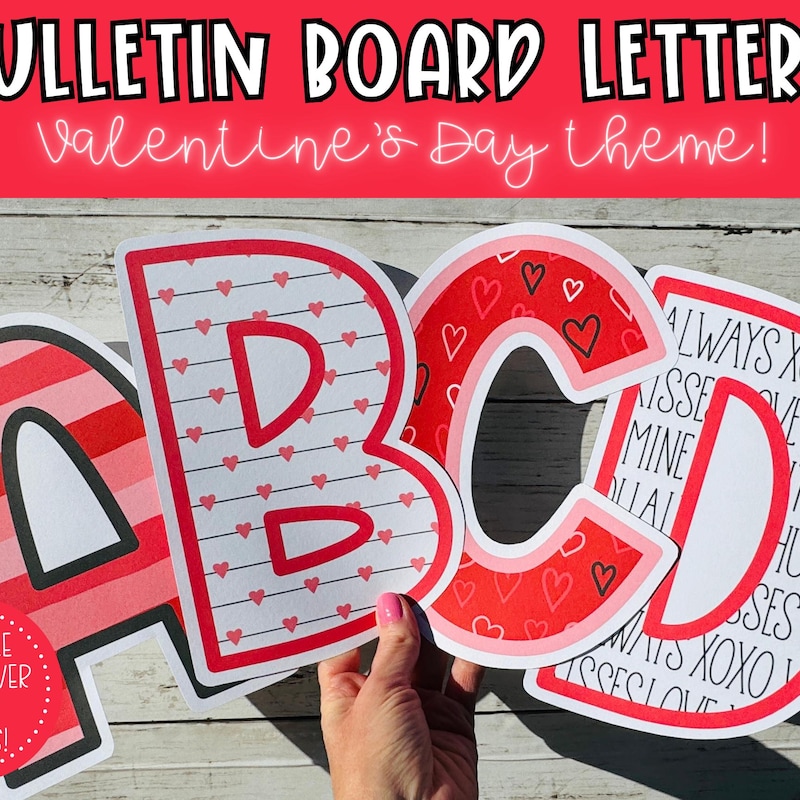 Valentine Bulletin Board - Etsy